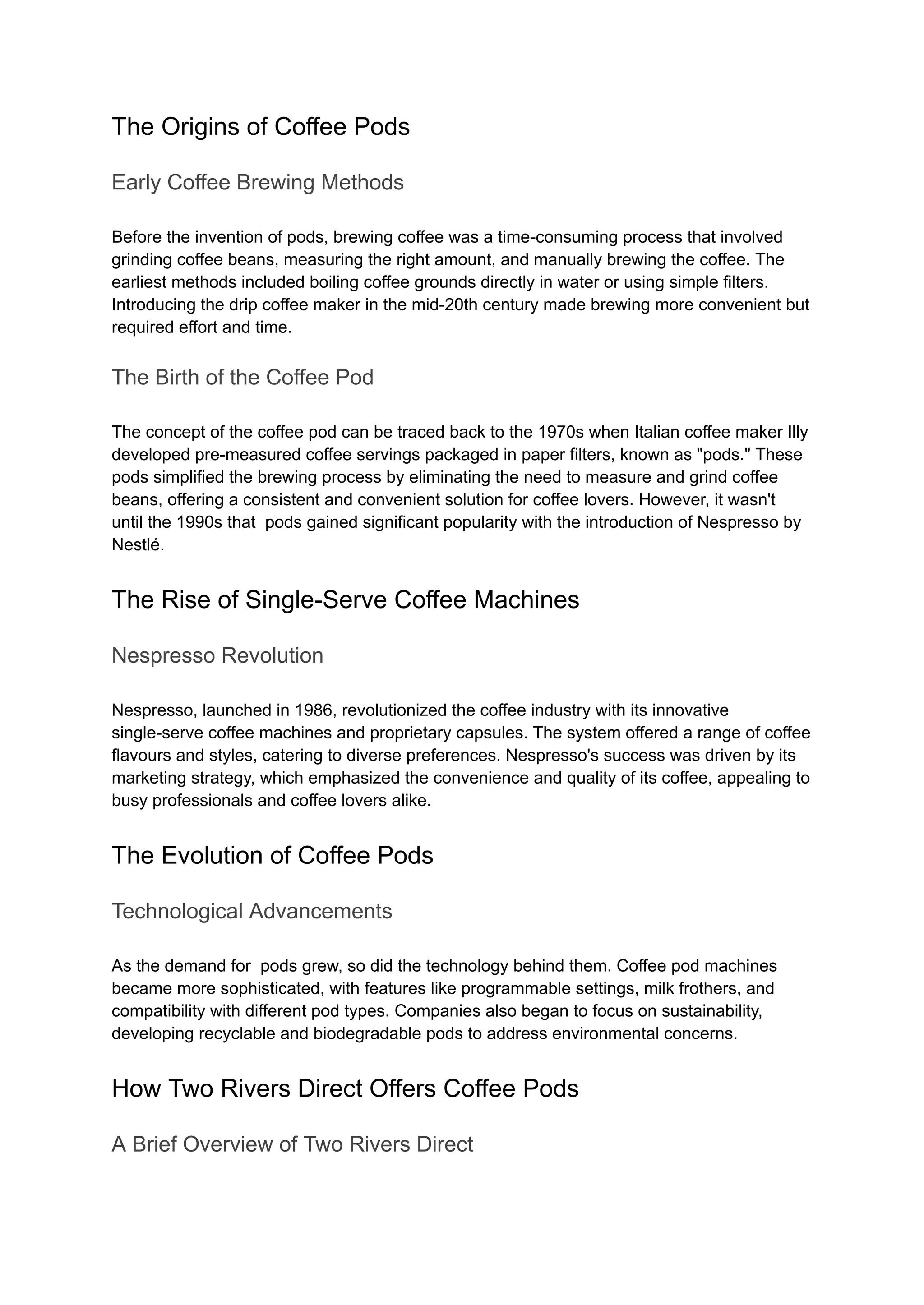 The History and Evolution of Coffee Pods.pdf