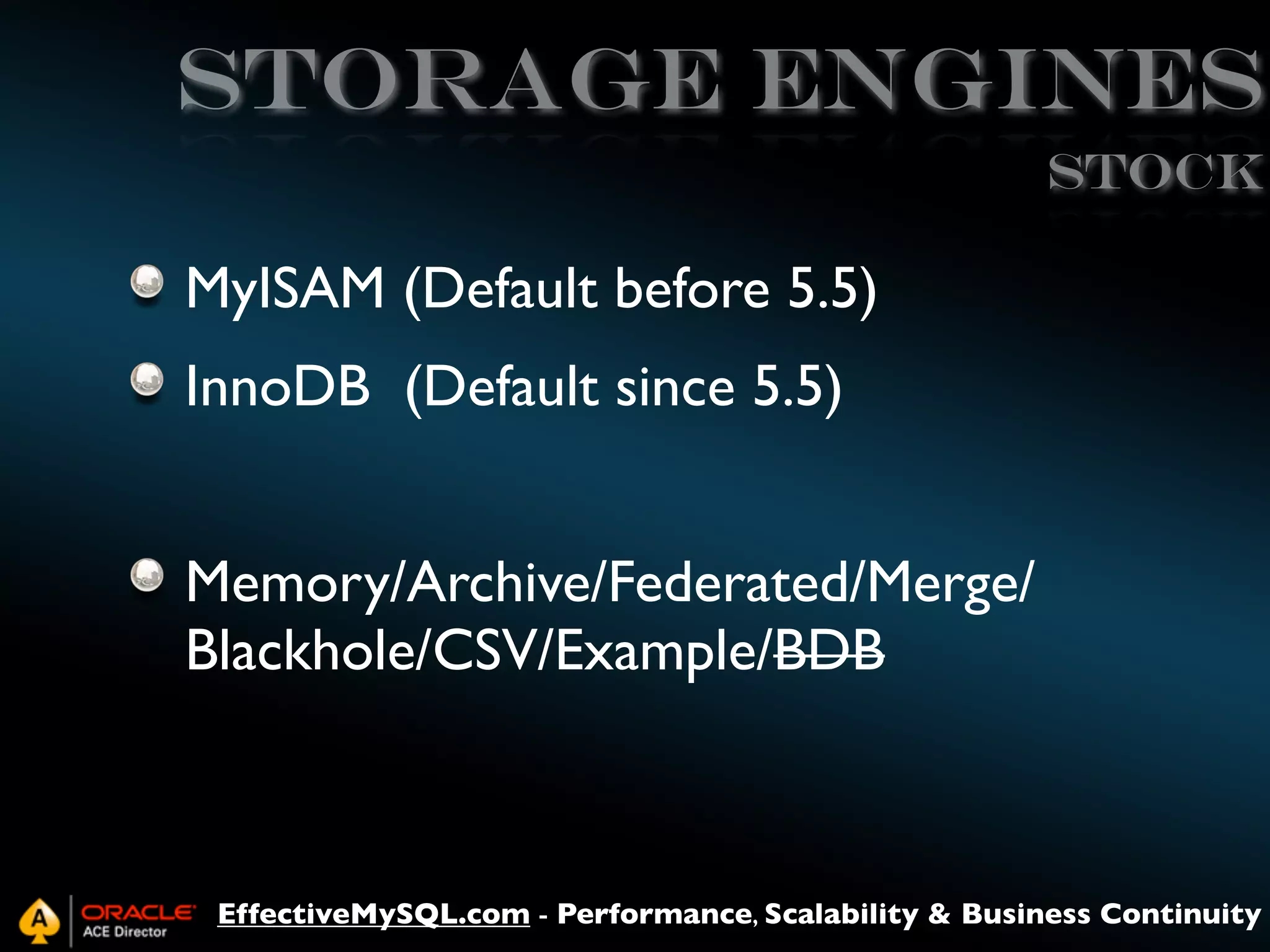The History and Future of the MySQL ecosystem | PDF