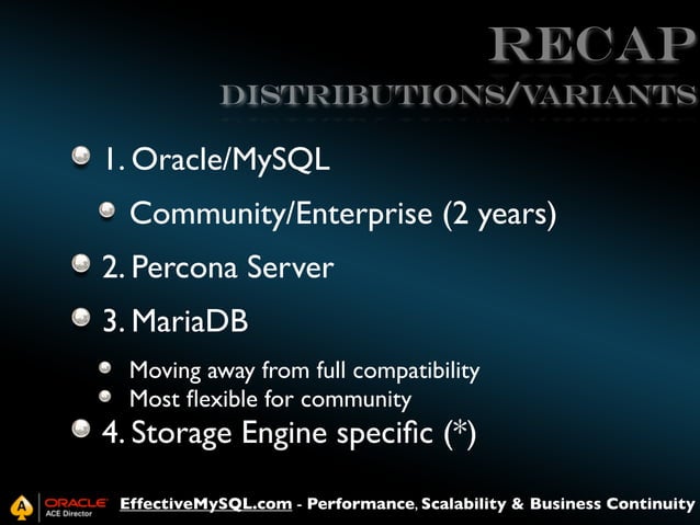 The History and Future of the MySQL ecosystem | PPT