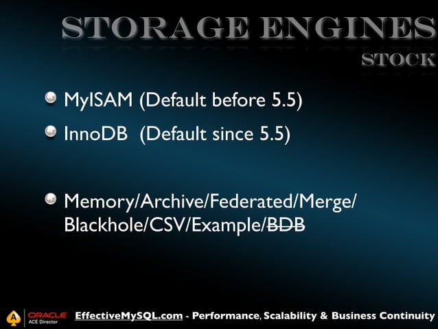 The History and Future of the MySQL ecosystem | PPT