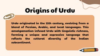 The History and Importance of Urdu Language in pakistan.pdf