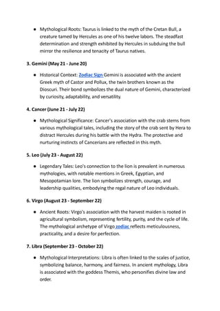 The History and Mythology Behind Each Zodiac Sign.pptx
