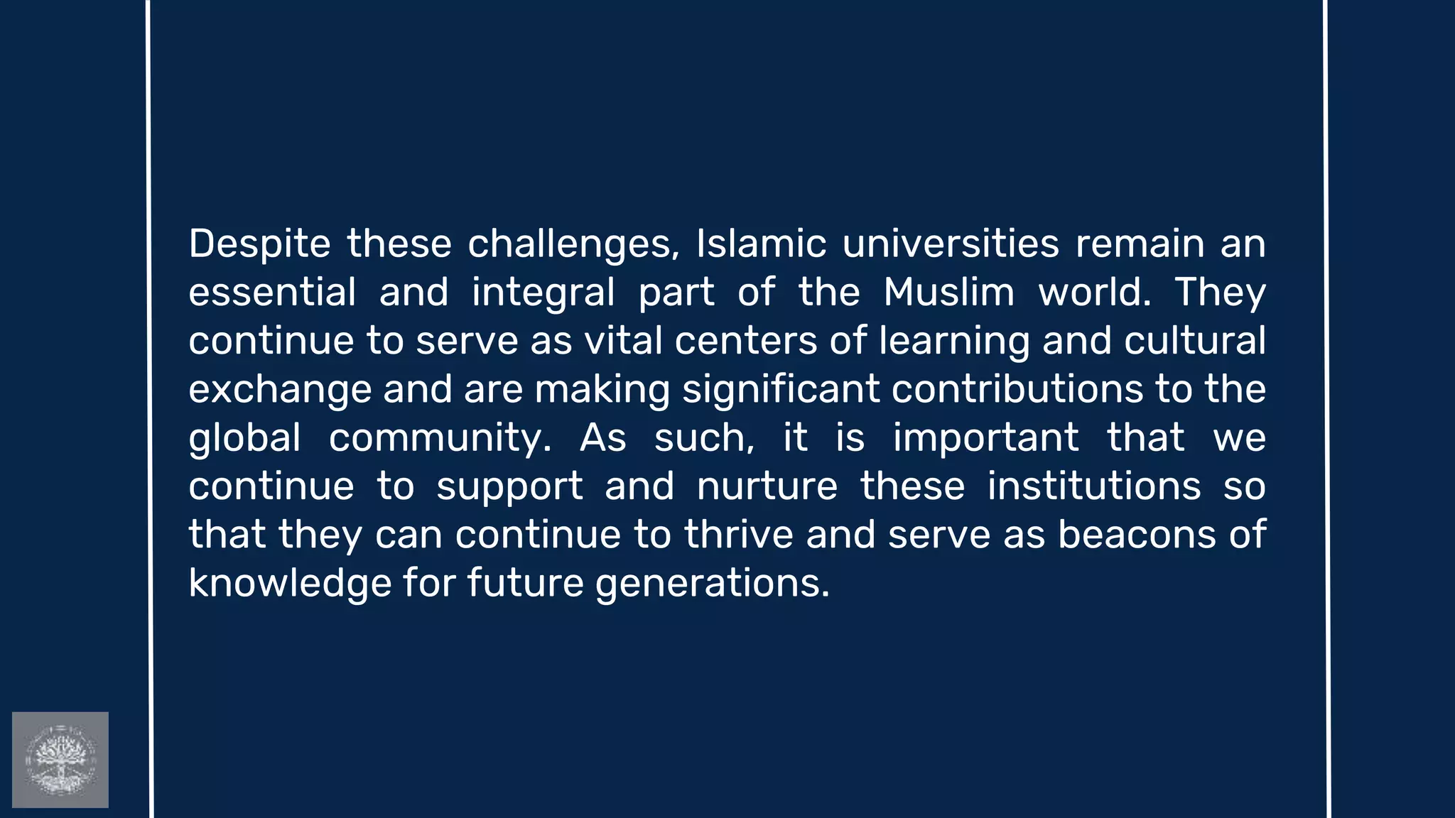 The History and Significance of Islamic Universities.pptx