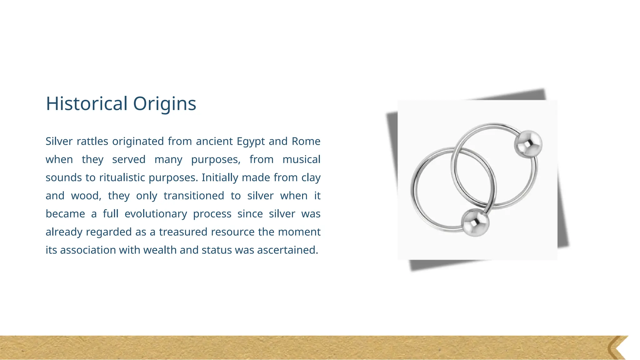 The History and Significance of Silver Rattles | PPT