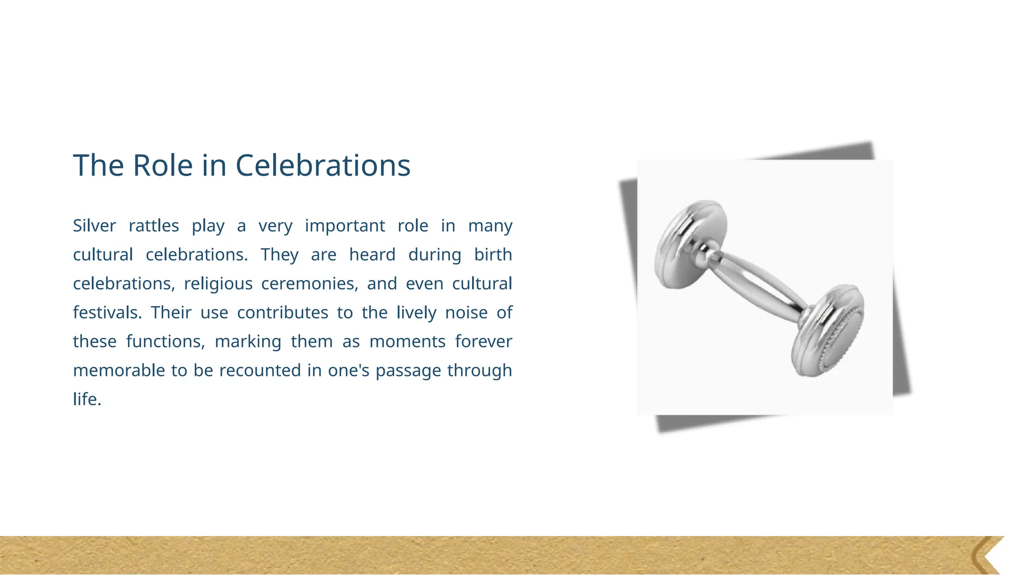 The History and Significance of Silver Rattles | PPT