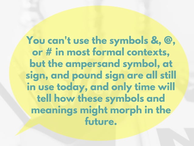The History and Usage of Common Symbols | PDF