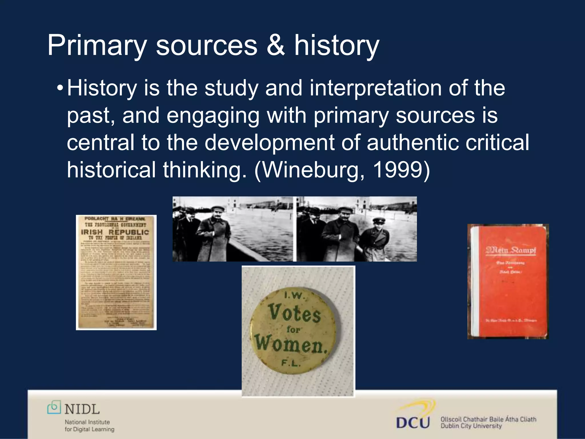 The history lab developing digital research skills | PPT