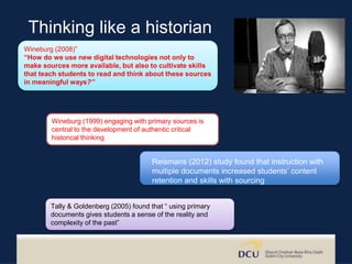 The history lab developing digital research skills | PPTX