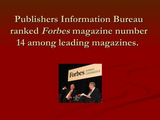 The History Of Forbes | PPT