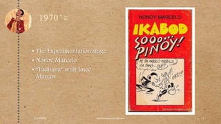 The history of Animation in the Philippines | PPTX