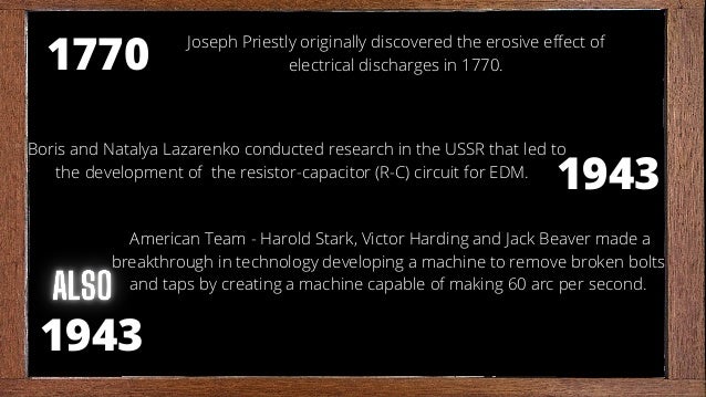 The History of Electro Arc and EDM | PDF