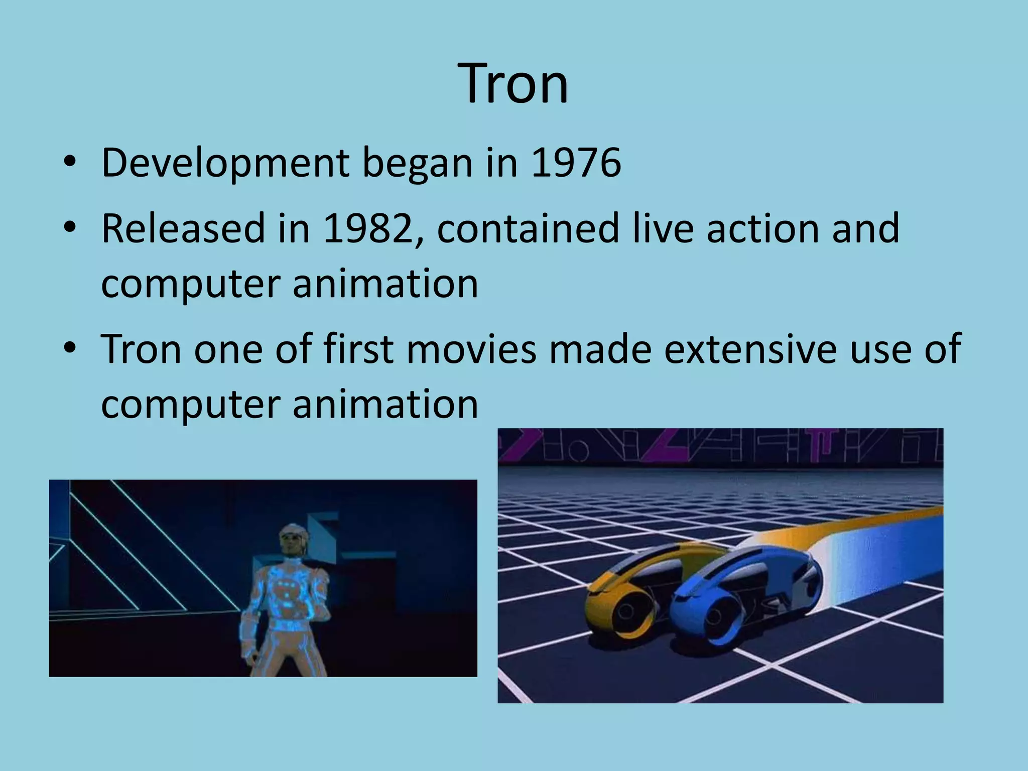 The history of 3D animation | PPTX