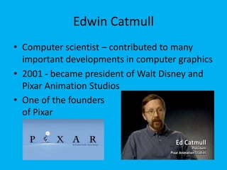 The history of 3D animation | PPTX