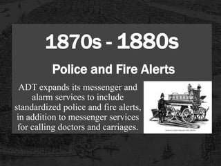 The History of ADT | PPTX
