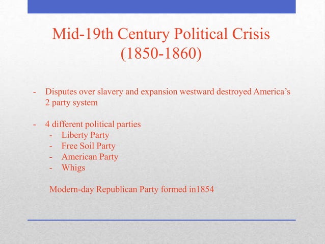 The history of american political parties notes | PPTX