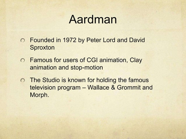 The history of animation | PPTX | Computer Animation | Computer Software and Applications