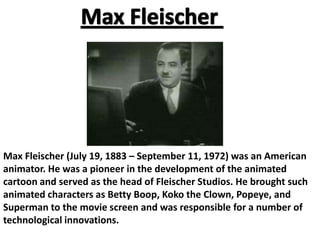 The history of animation | PPTX