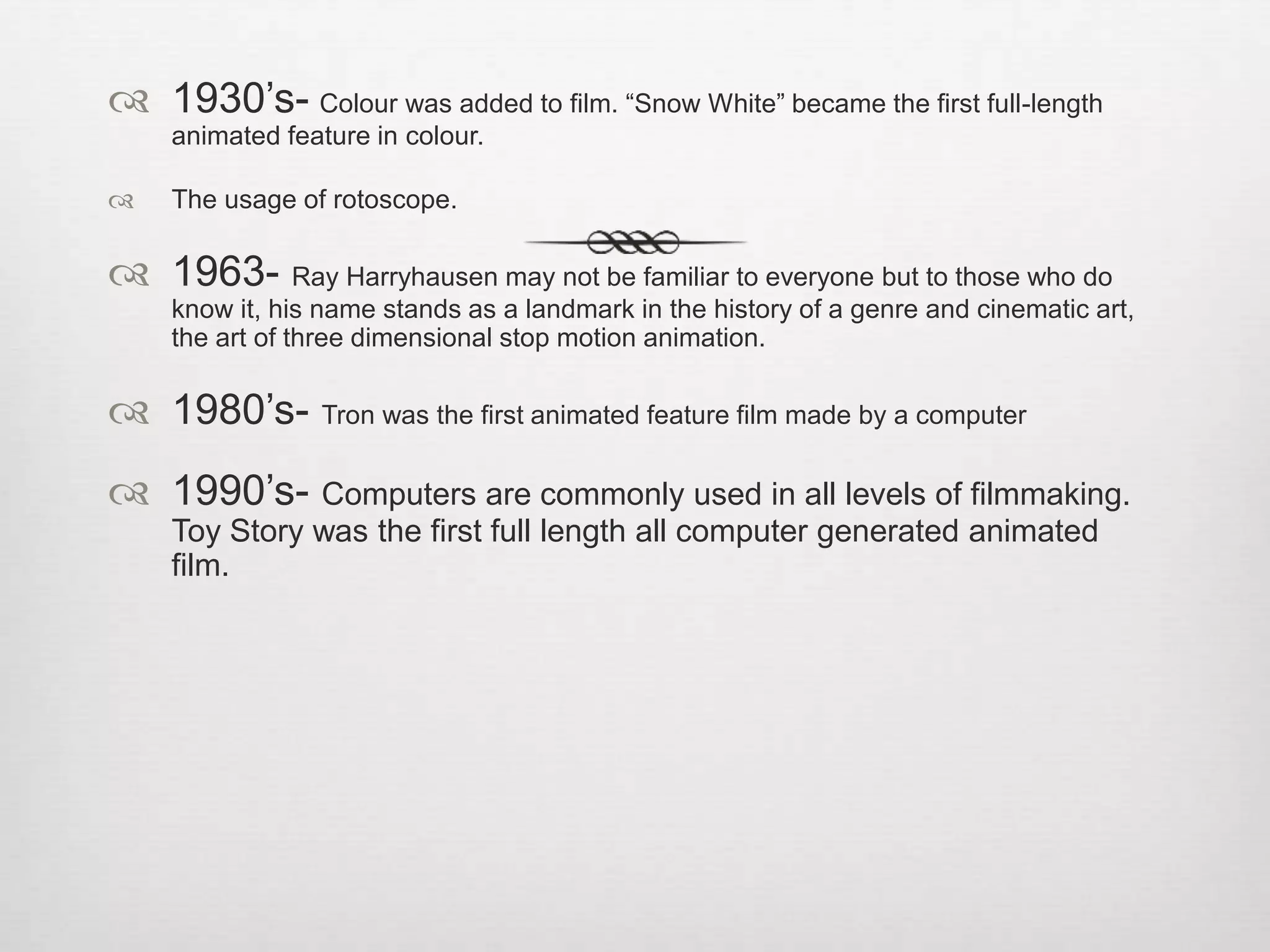 The history of animation. | PPTX