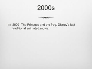 The history of animation. | PPTX