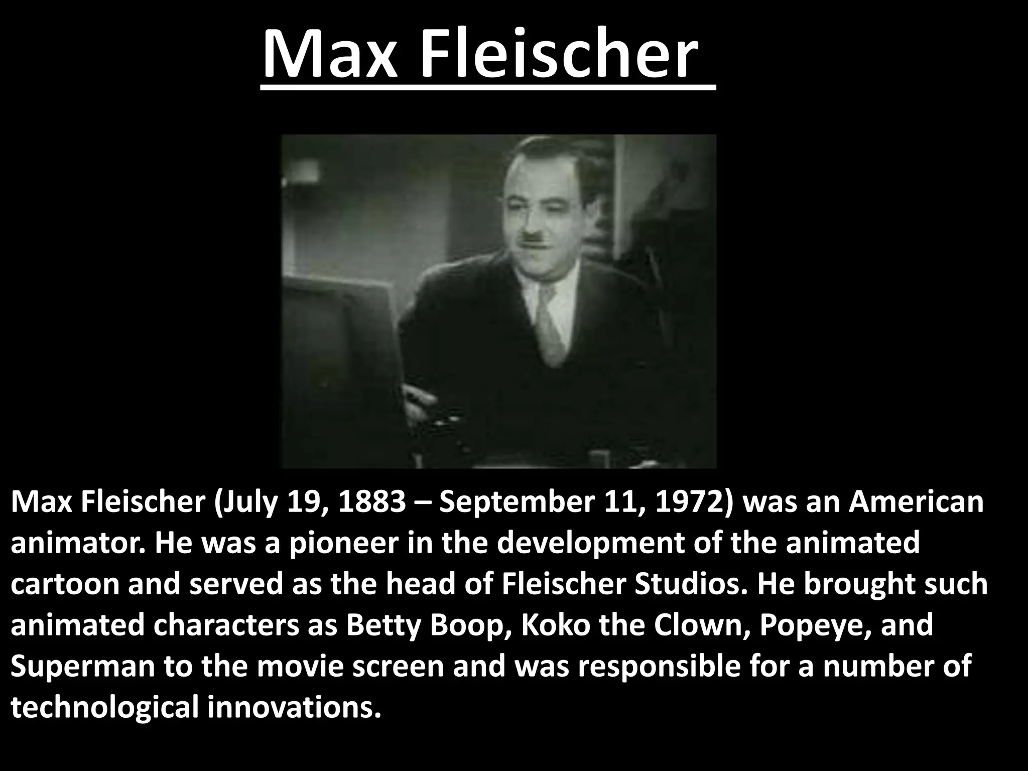 The history of animation by rebecca | PPTX