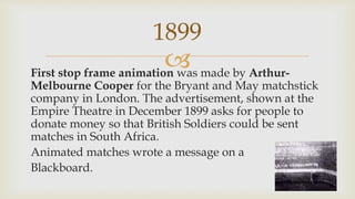 Animation in the 1800's | PPTX