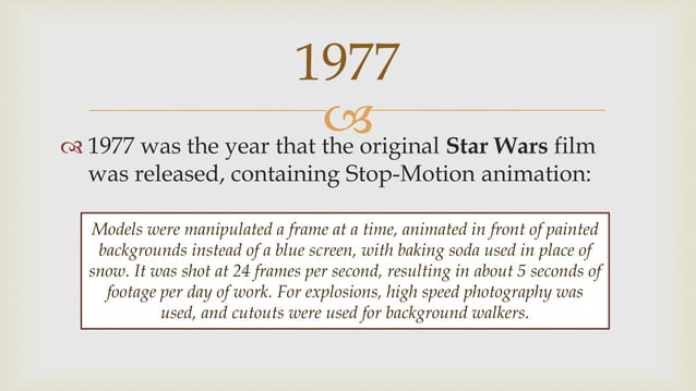 Animation in the 1900's | PPT
