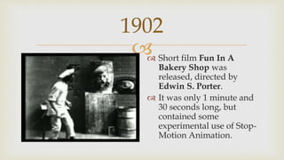 Animation in the 1900's | PPT