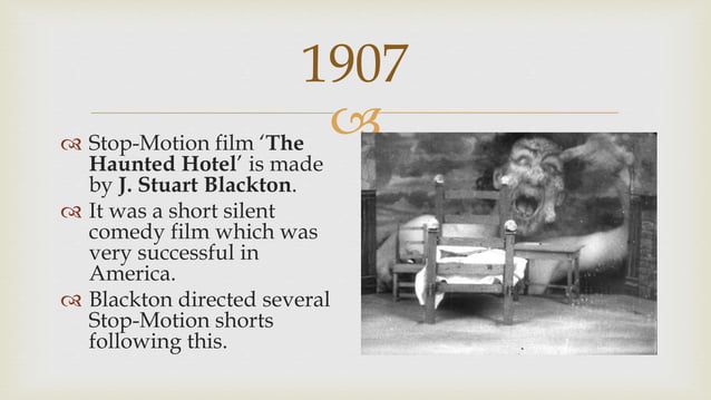 Animation in the 1900's | PPT