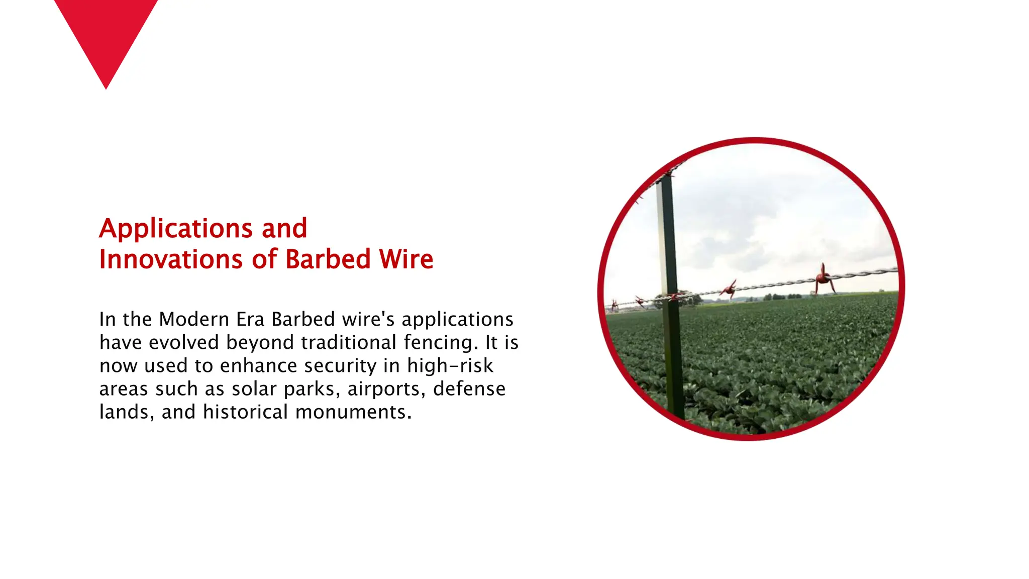 The History of Barbed Wire - A 1 fence. | PPTX