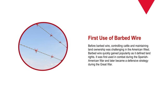 The History of Barbed Wire - A 1 fence. | PPT