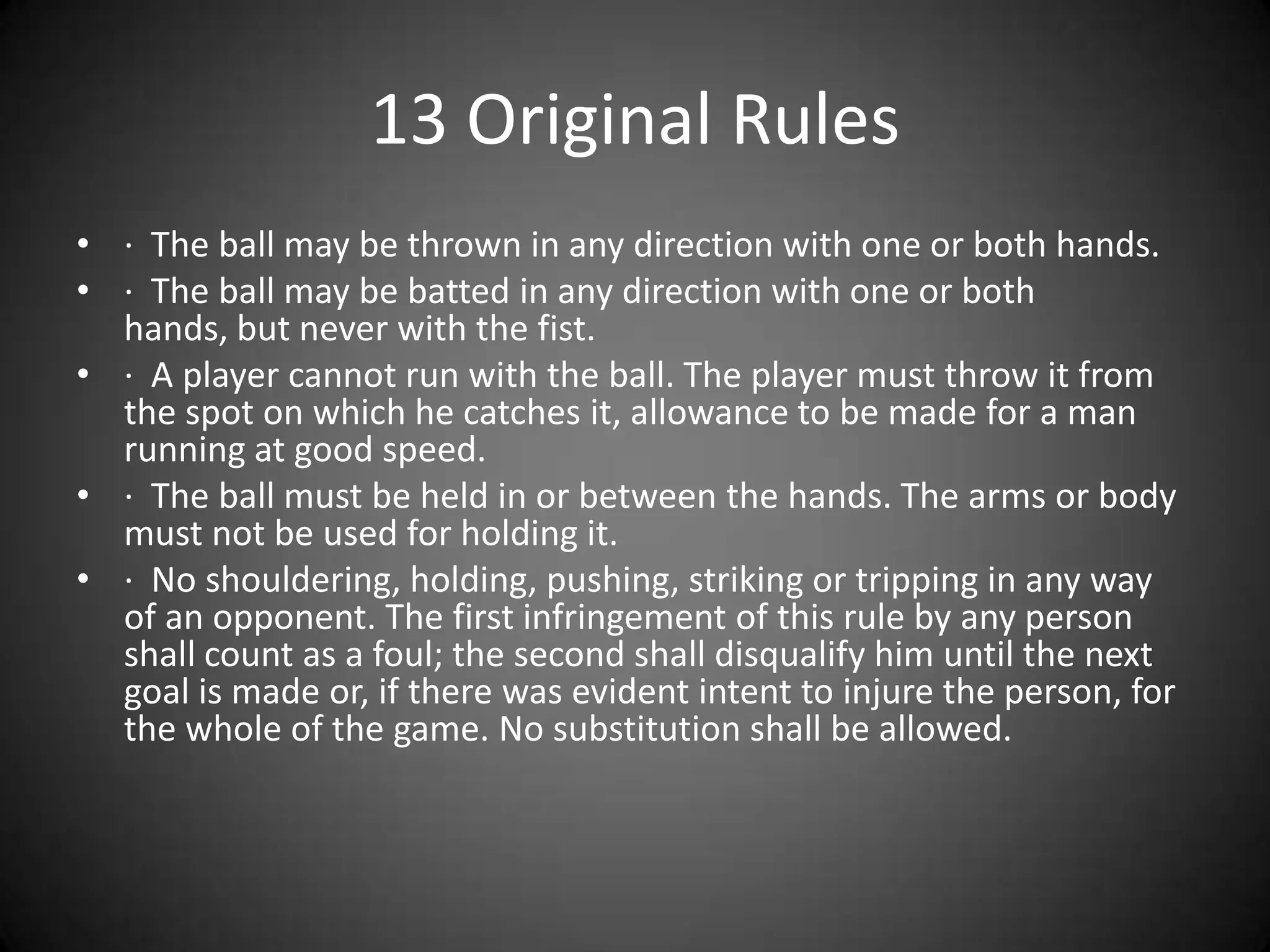 The History Of Basketball | PPTX