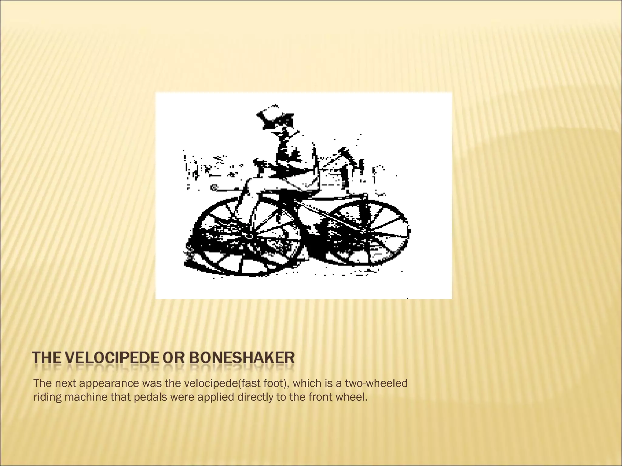 The History Of Bicycle | PPT