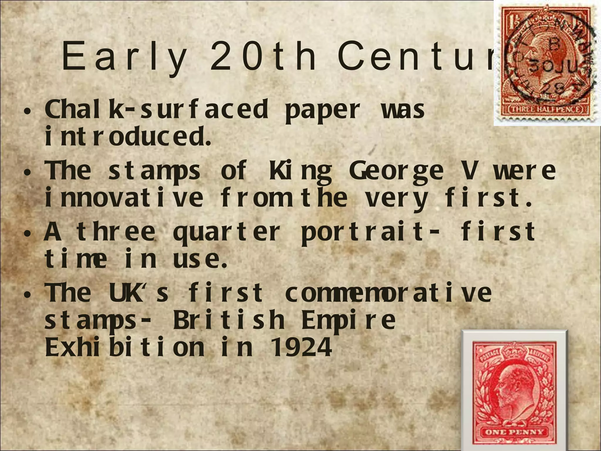 The history of british postage stamps laura | PPT