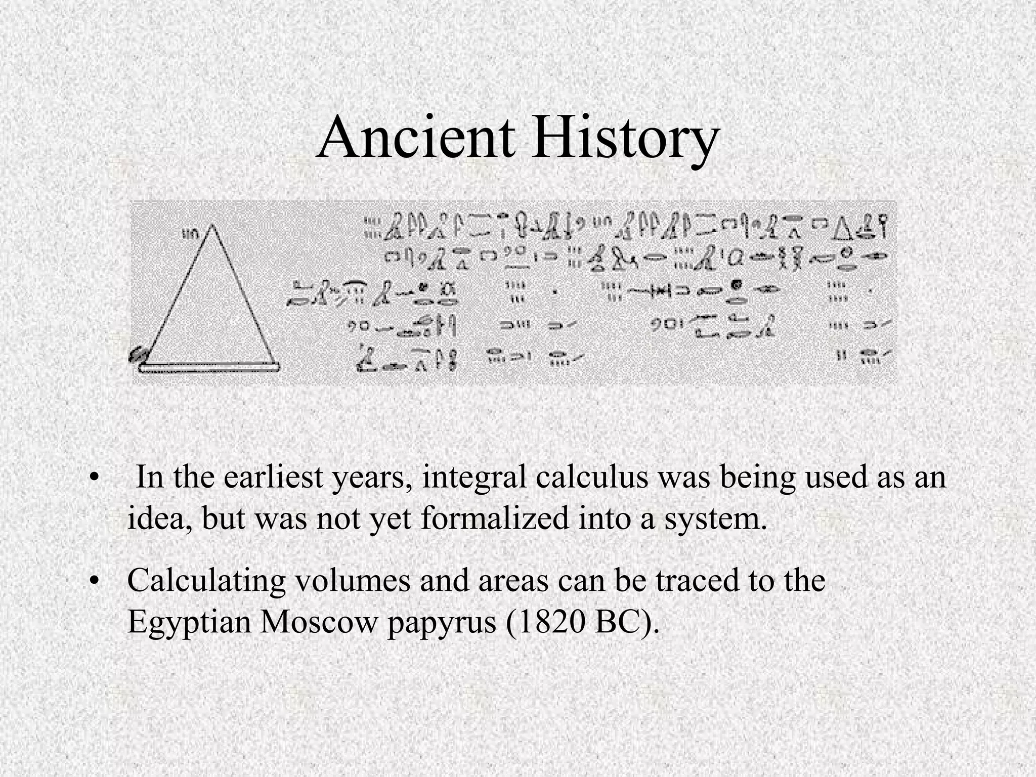 The history of calculus | PDF