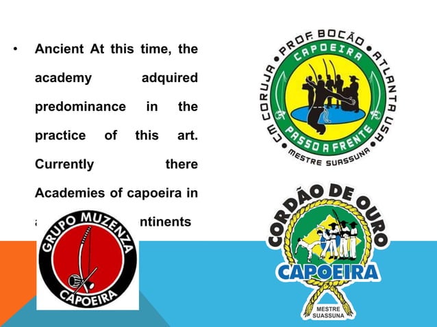The history of capoeira | PPTX