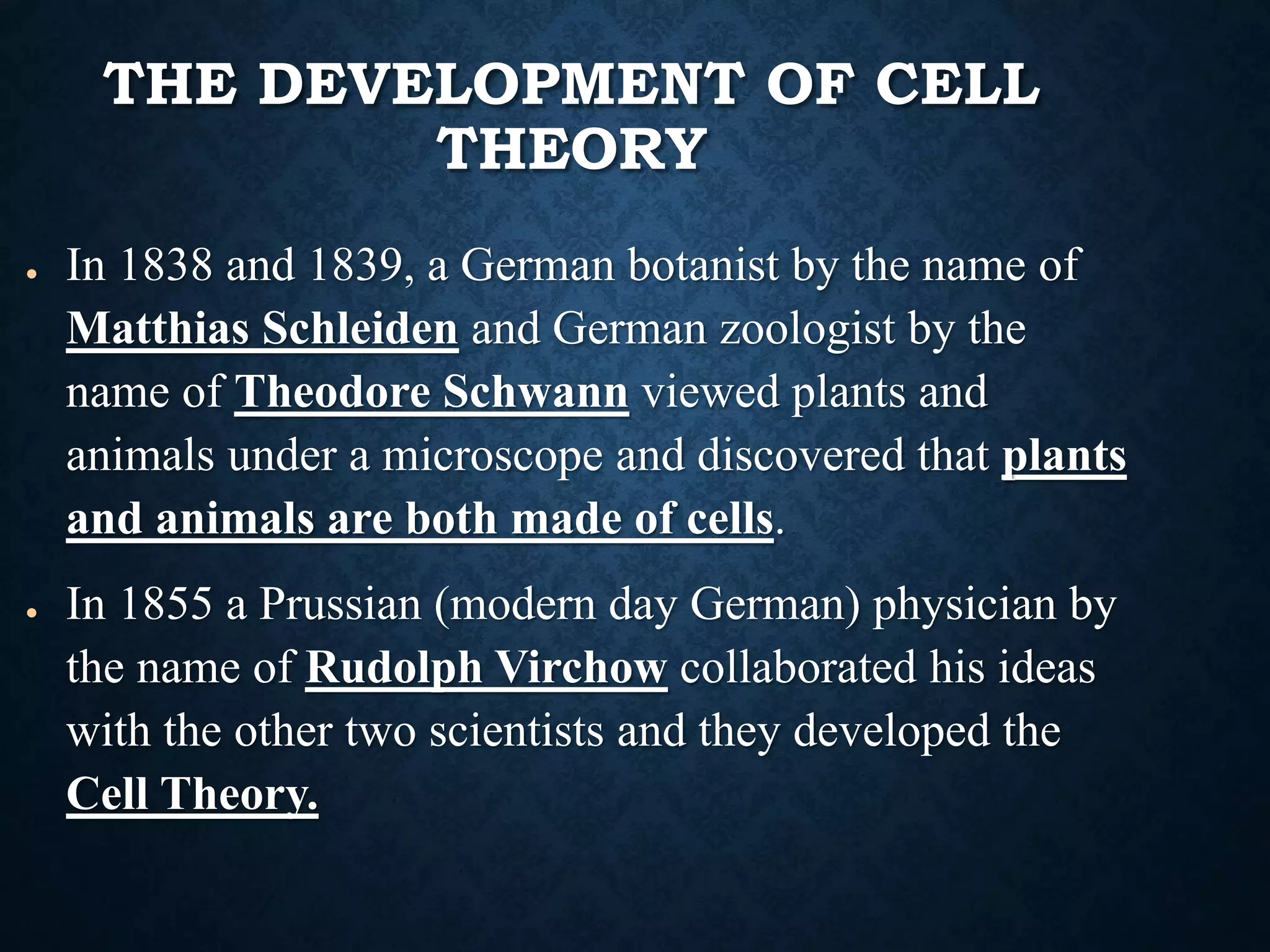 History of cell | PDF