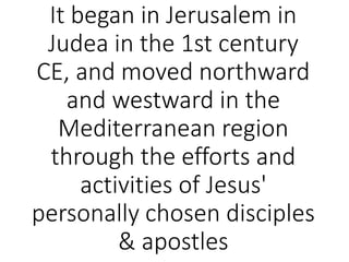 THE HISTORY OF CHRISTIANITY.pptx