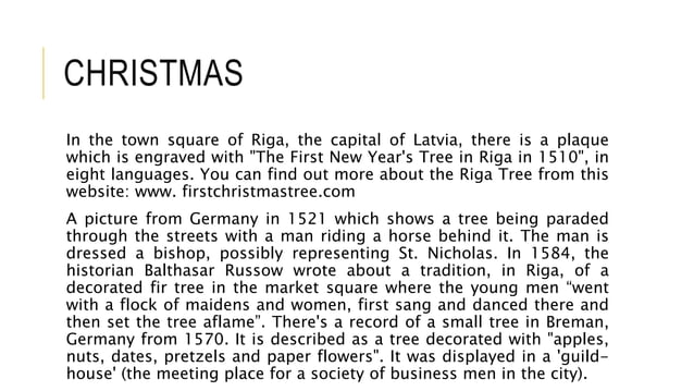 The history of christmas trees | PPTX | Woodworking | Arts and Crafts