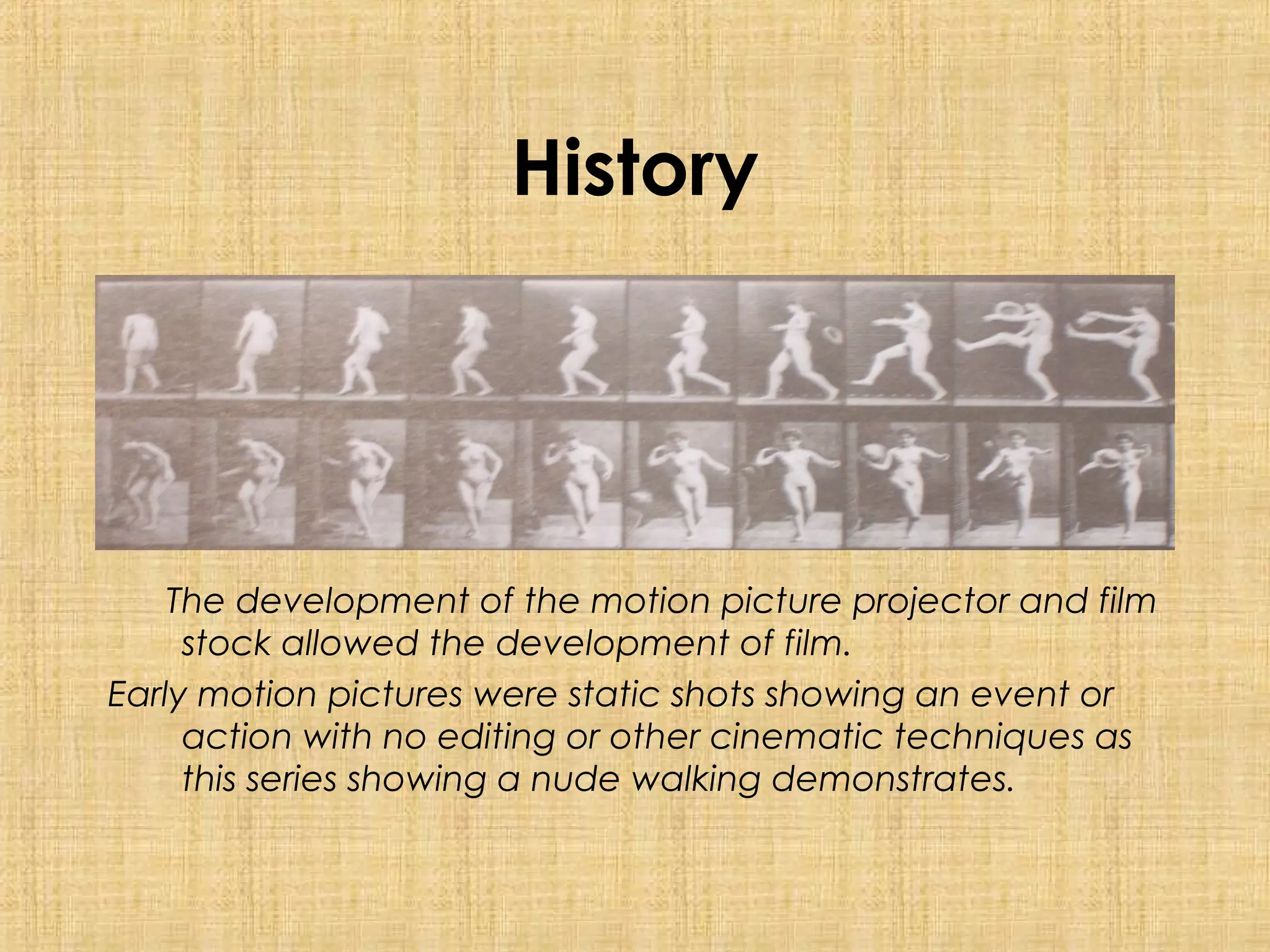 The history of cinema | PPT