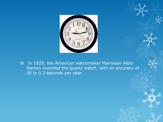 The history of clocks | PPT