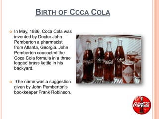 The history of coca cola gisella dutan | PPTX