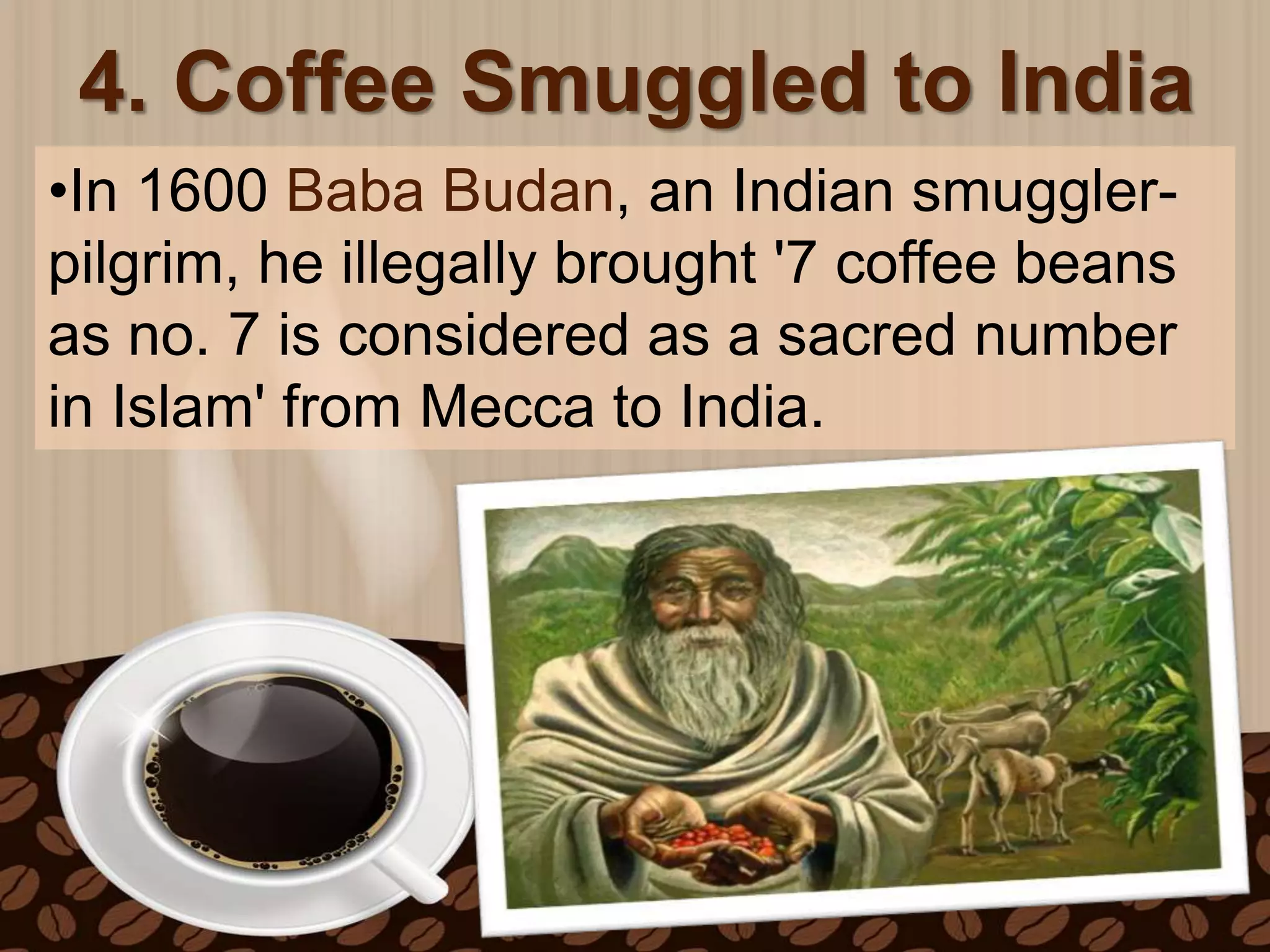 The History of Coffee | PPTX