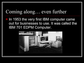 The History of computers | PPT