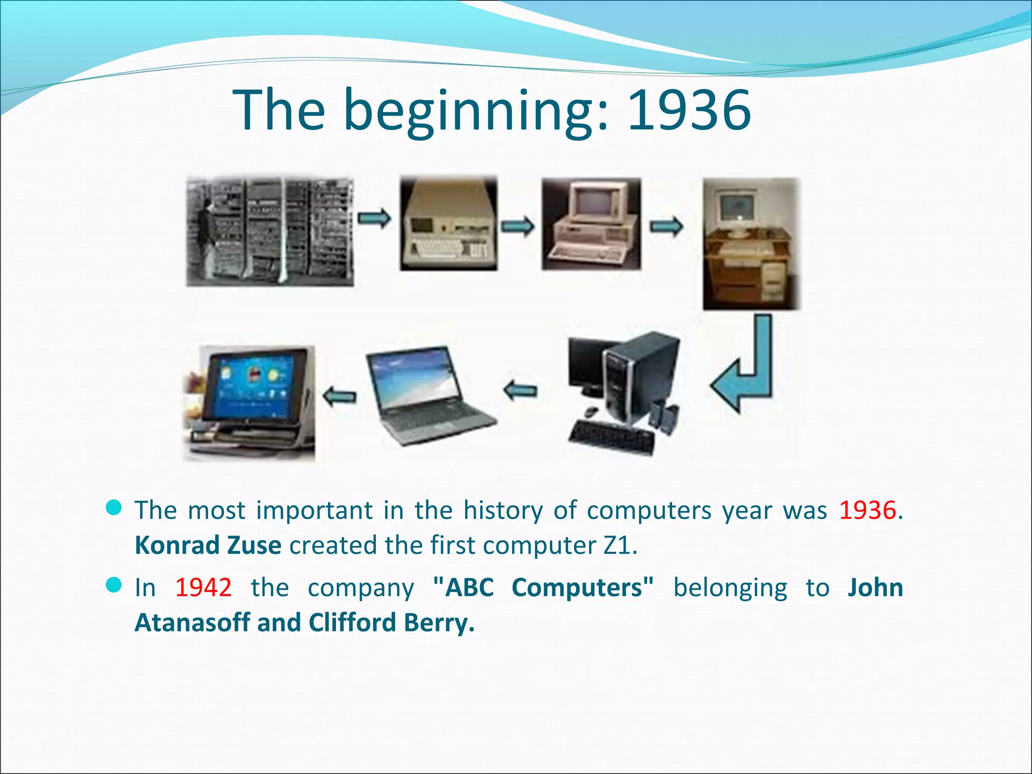 The history of computers | PPT