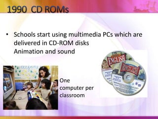 The history of computers in education | PPTX