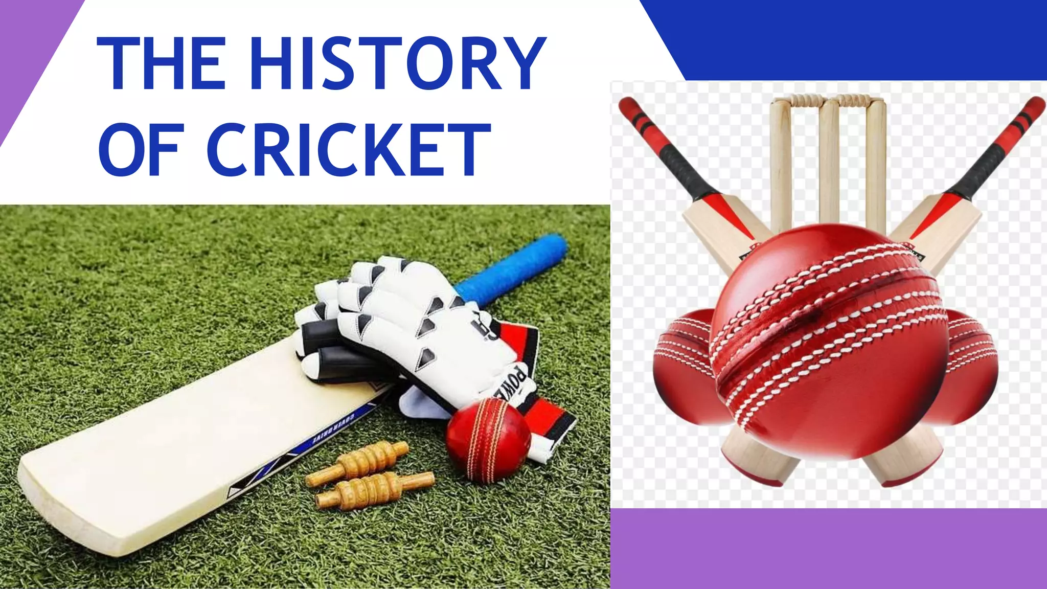 The history of cricket | PPTX | Cricket | Sports