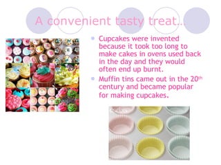 The History Of Cupcakes | PPT