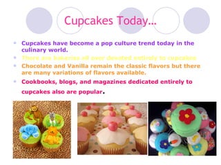 The History Of Cupcakes | PPT