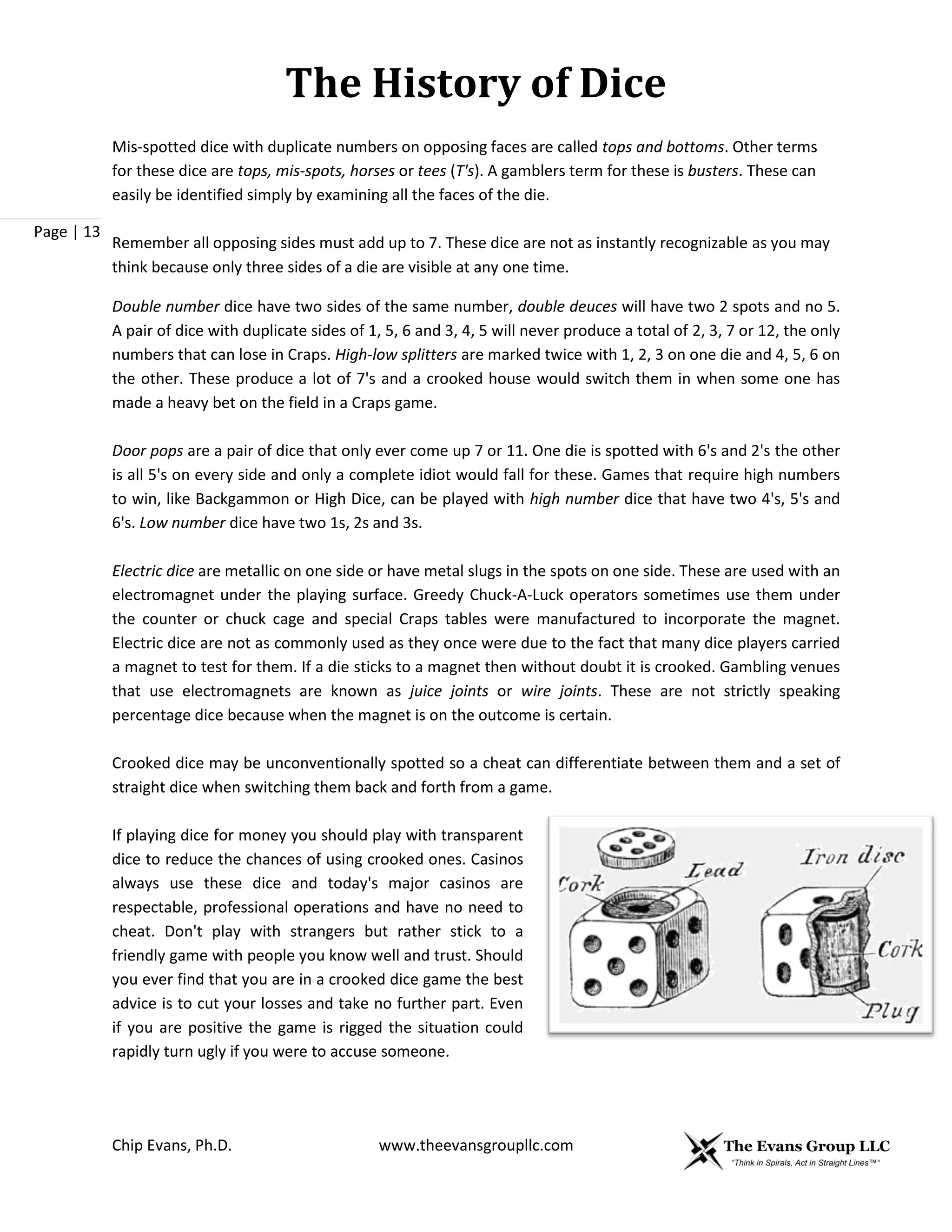 The history of dice | PDF
