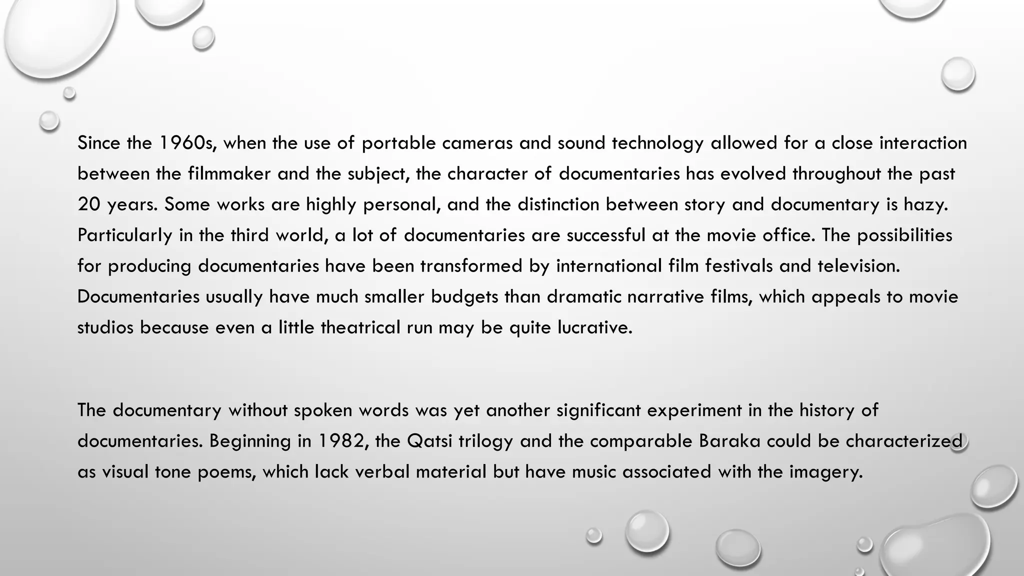 The history of documentary films presentation.pptx
